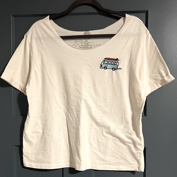 Garage | Tops | Volkswagen Embroidered Band Tee | Poshmark